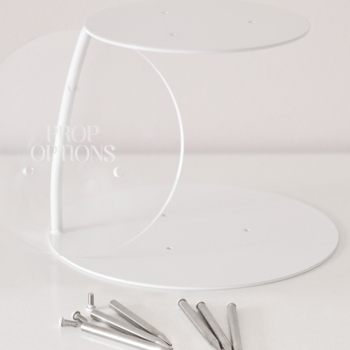 PropSecure® Round Side Bar Cake Separator PropBundle | Prop Options